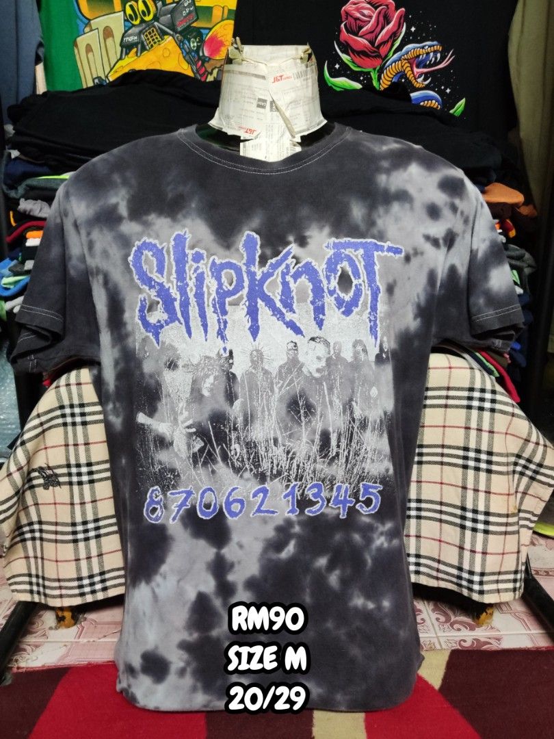 Slipknot, Men's Fashion, Tops & Sets, Tshirts & Polo Shirts on Carousell