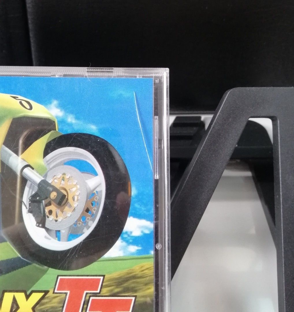 SS Sega Saturn MSNXTT CD Game 世嘉土星電單車光碟遊戲 有側紙 CD 盒裂, 興趣及遊戲, 玩具 & 遊戲類 ...