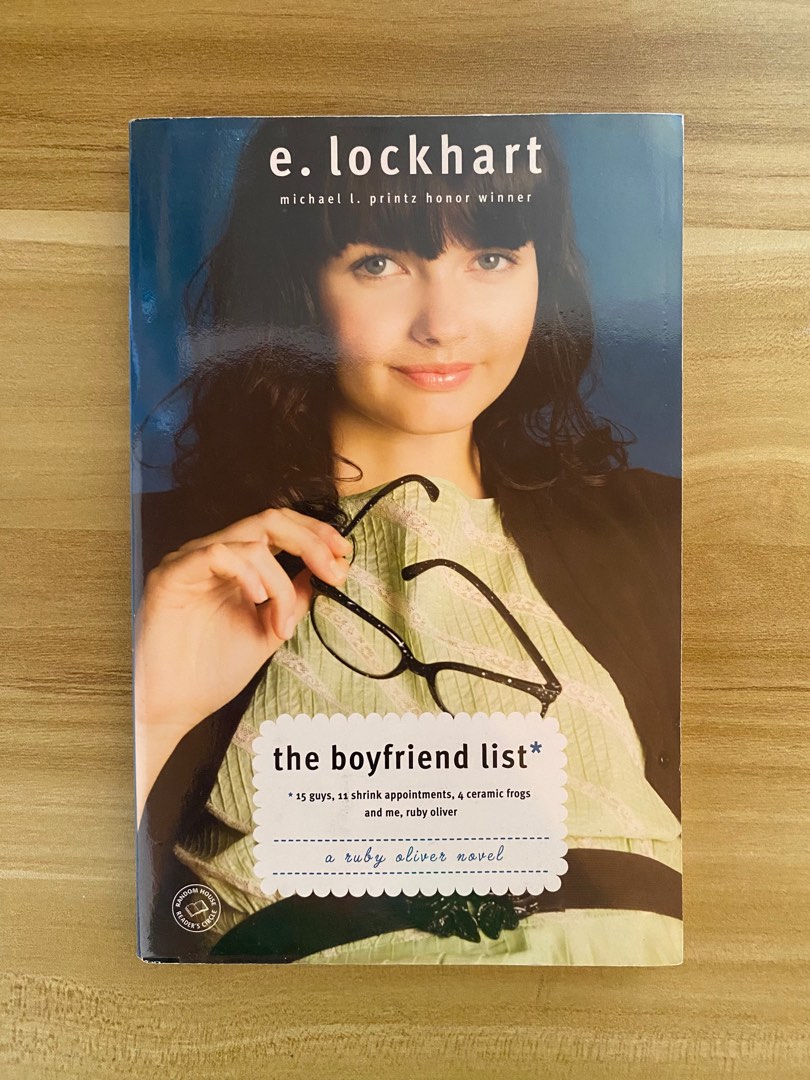 The Boyfriend List by E. Lockhart, Hobbies & Toys, Books & Magazines ...