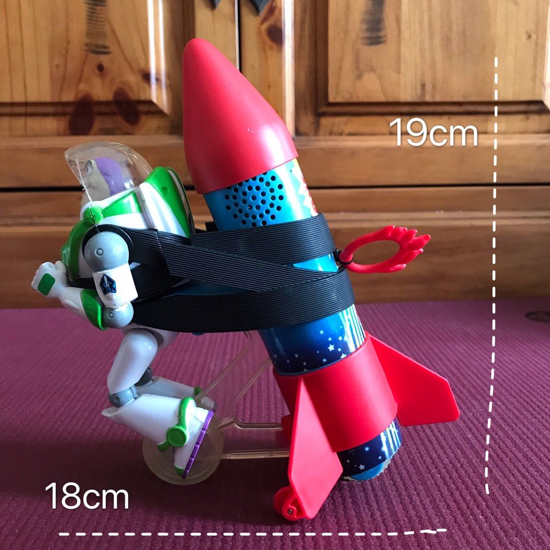 Toy Story Rocket Running Buzz Lightyear, Hobbies & Toys, Toys & Games ...