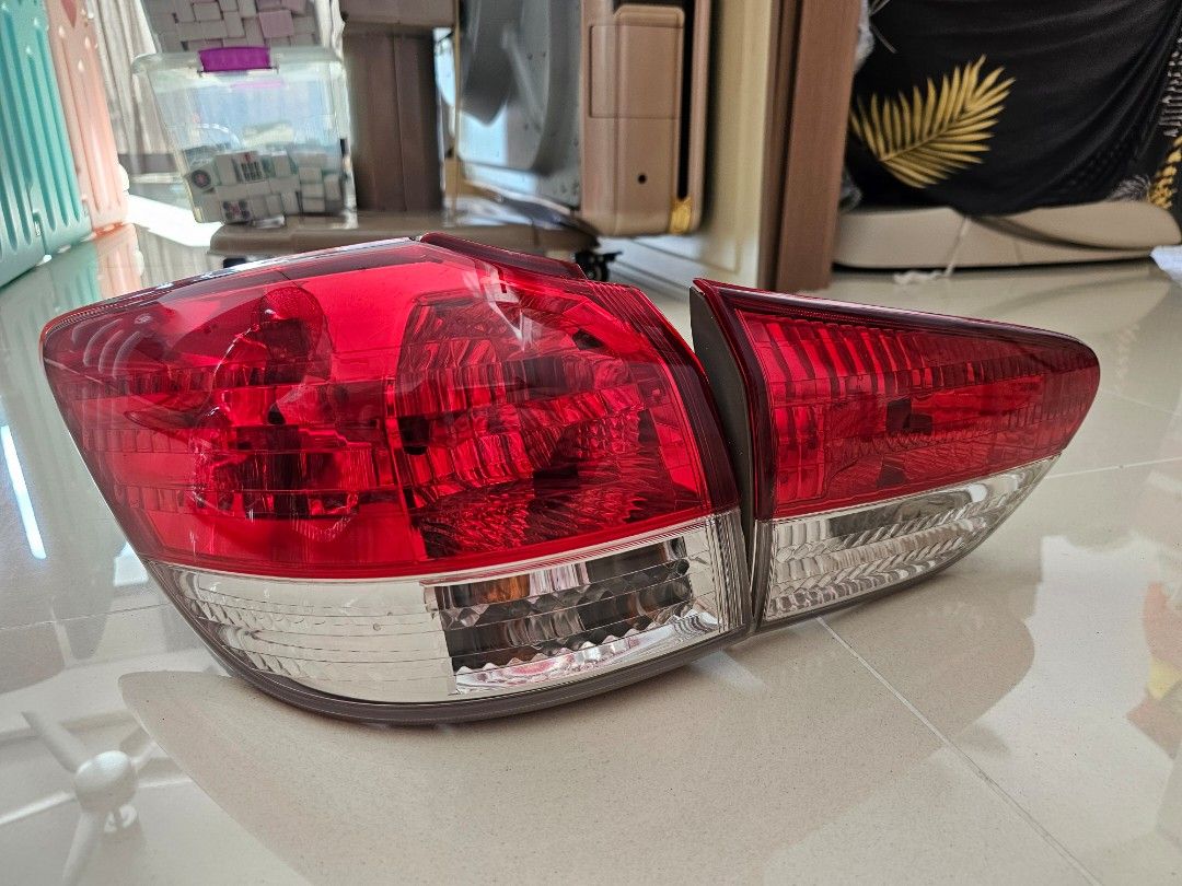 Toyota Wish ZGE20 Rear bumper, aircon control, tailight, spoiler, boot ...
