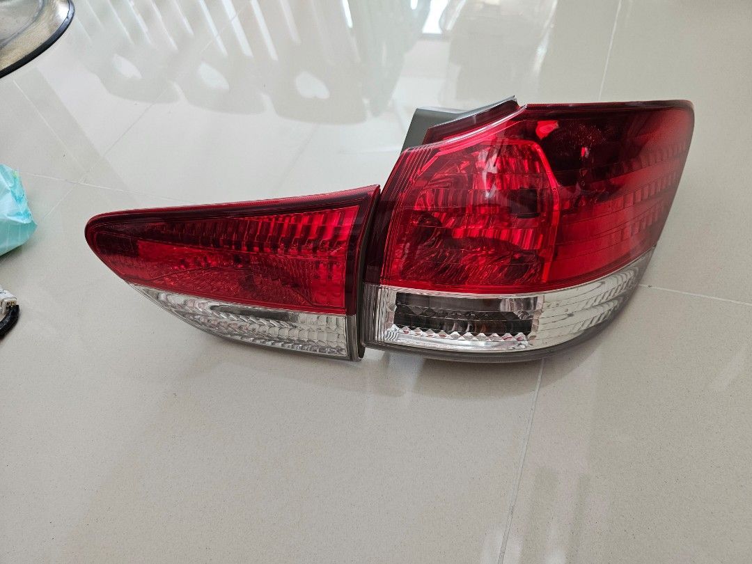 Toyota Wish ZGE20 Rear bumper, aircon control, tailight, spoiler, boot ...
