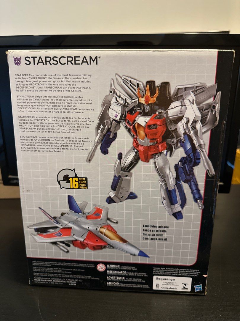 Transformers Starscream Combiner Wars, Hobbies & Toys, Toys & Games on ...