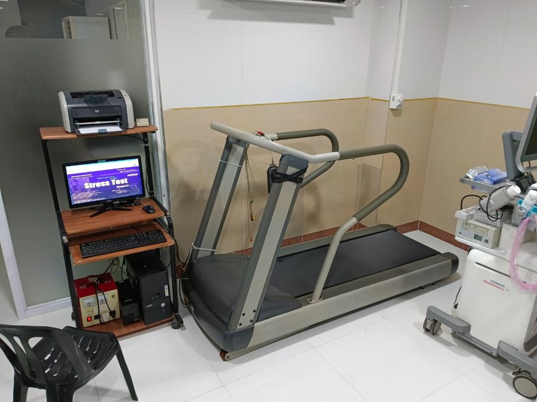 Treadmill Stress Test, Health & Nutrition, Medical Supplies & Tools on ...