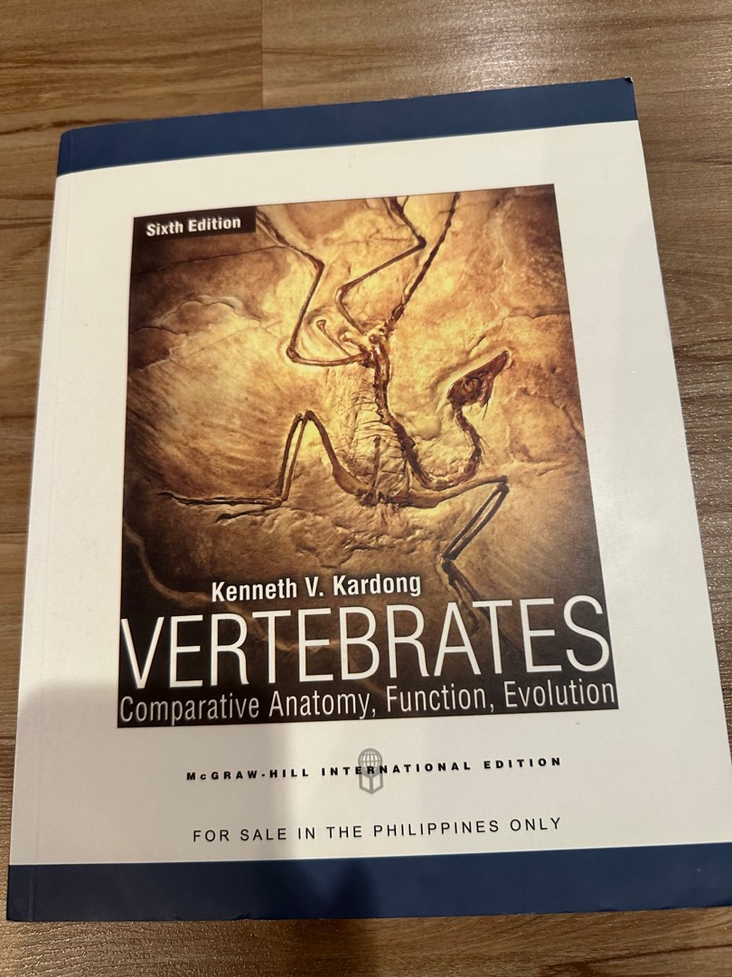 VERTEBRATES Comparative Anatomy, Function, Evolution by Kenneth V ...