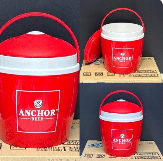 Vintage ANCHOR BEER ICE BUCKET, Hobbies & Toys, Memorabilia ...