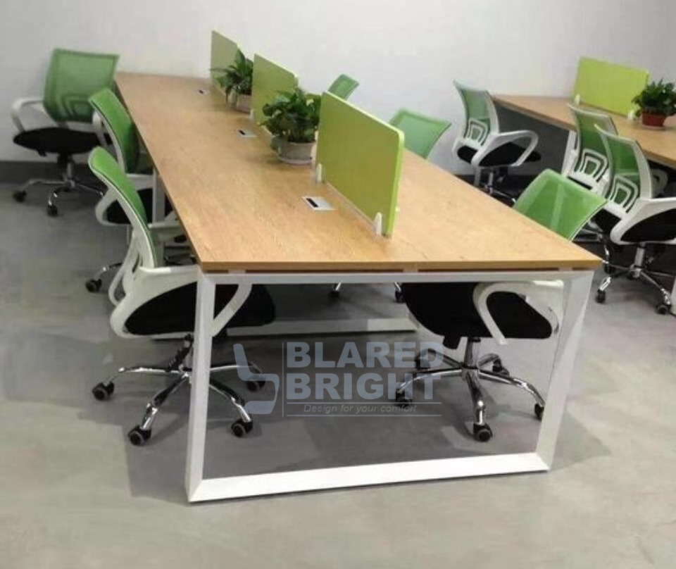 WORKING STATION w/ divider panel (customized) office table , office ...
