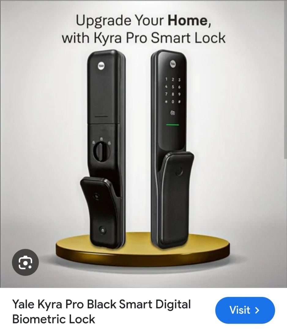 Yale Kyra Pro Smart Lock on Carousell