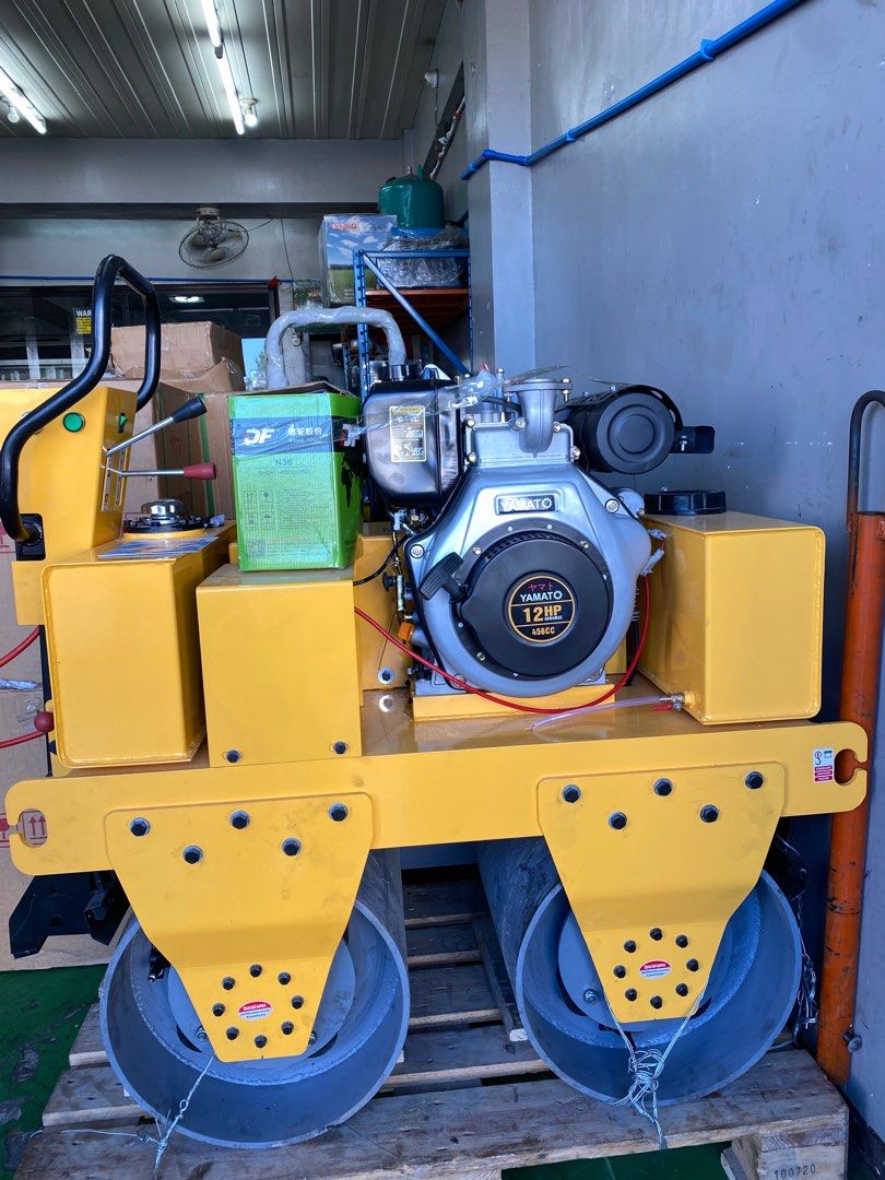 YAMATO WALK BEHIND VIBRATORY ROLLER (MINI PISON), Commercial ...