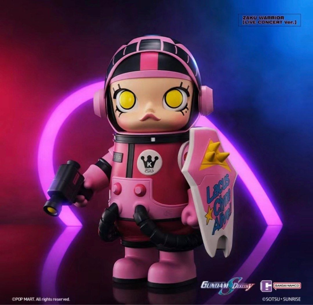1000% Mega Space Molly Joy 系列扎古勇士(演唱会版 ), 興趣及遊戲, 玩具 & 遊戲類 - Carousell