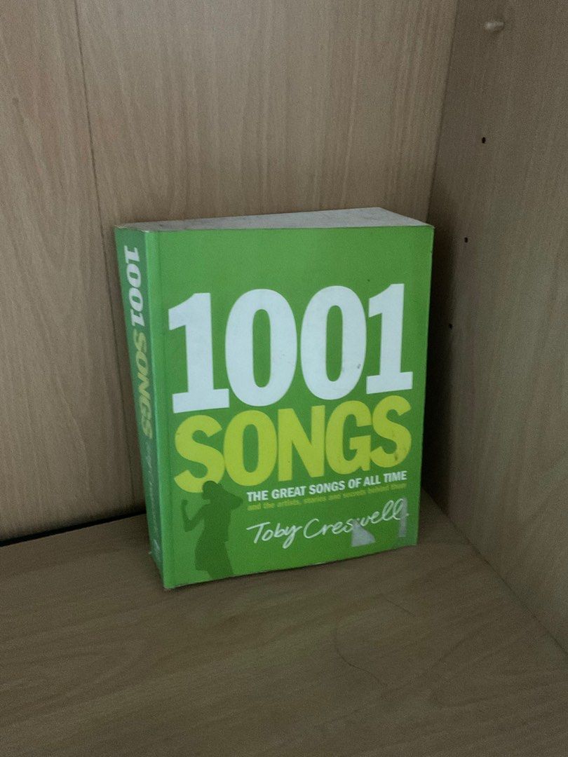 1001 greatest songs all time book, Hobbies & Toys, Music & Media, Music ...