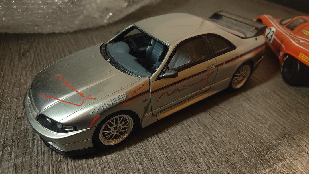 1/18 Ottomobile Nissan Skyline R33 GTR Mine's, Hobbies & Toys, Toys ...