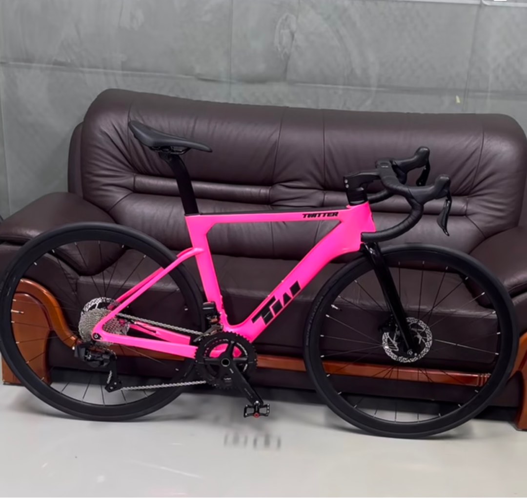 2024 TWITTER R15 PRO 電變24速 桶軸油剎 鋁輪/ 碳輪 碳纖維公路車 送水架前後蛙燈叮叮, 運動產品, 單車及配件 ...