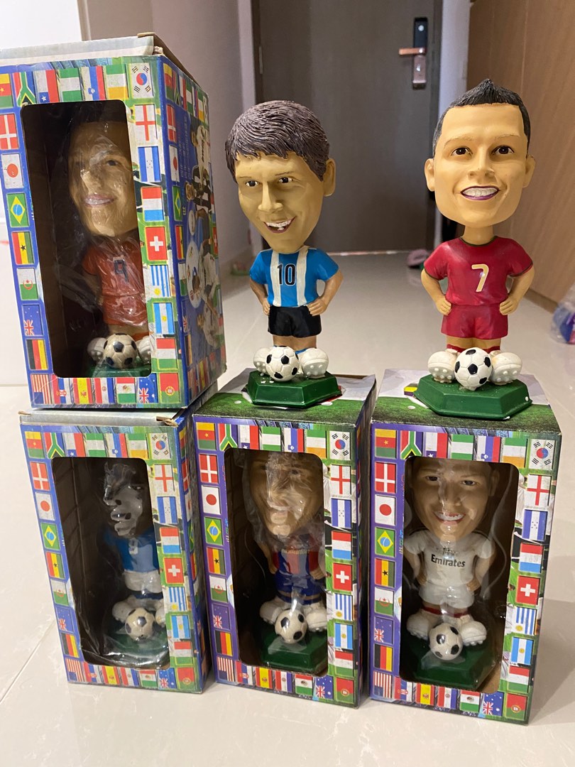 Soccer player figures, Hobbies & Toys, Toys & Games on Carousell