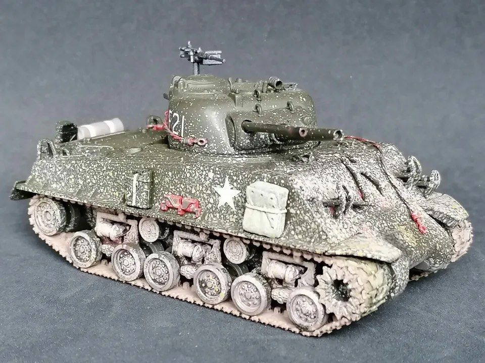 1:50 1/50 絕版 限量版 Corgi WWII Korean War 金屬 Metal D-Day US Army Sherman ...