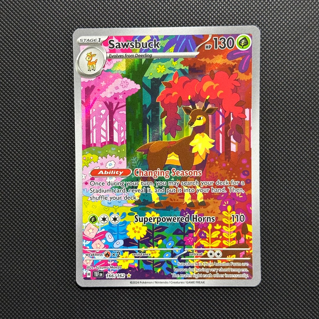 sawsbuck temporal forces