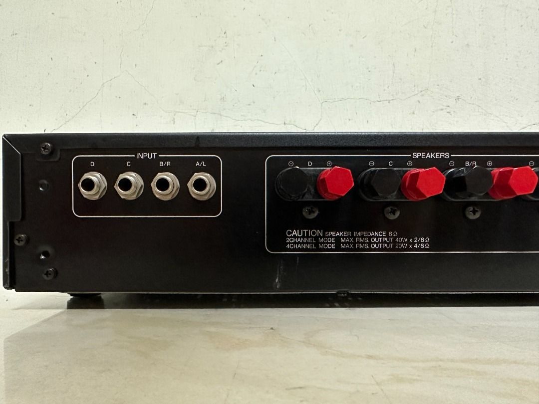 日本 YAMAHA P2040 後級擴大機 聲音優 2/4CH 聲音獨立調整~日本製造, 耳機及錄音音訊設備, 音樂播放裝置 MP3及CD ...