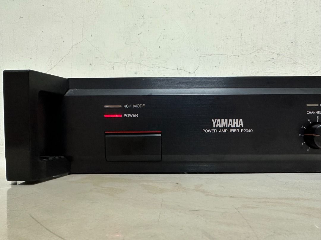 日本 YAMAHA P2040 後級擴大機 聲音優 2/4CH 聲音獨立調整~日本製造, 耳機及錄音音訊設備, 音樂播放裝置 MP3及CD ...
