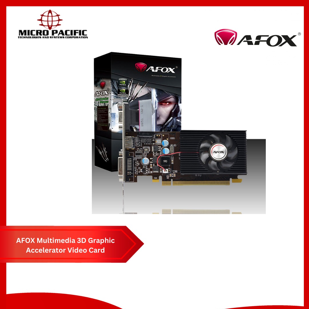 AFOX Multimedia 3D Graphic Accelerator (AF210-1024D3L2) Video Card ...