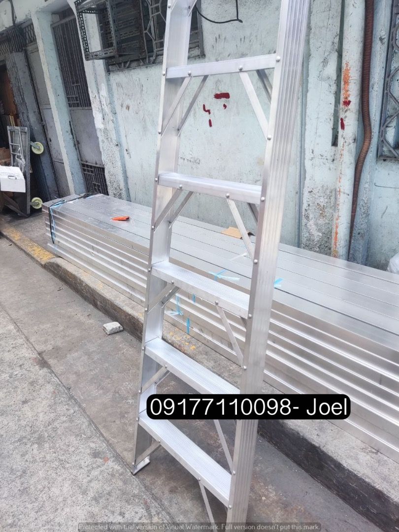Aluminum straight ladder normal duty, Commercial & Industrial ...