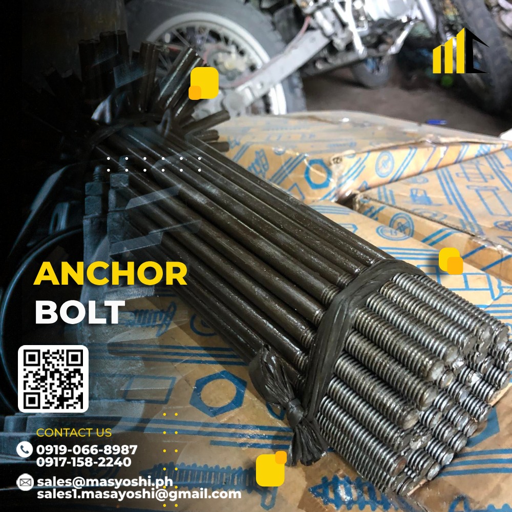 Anchor Bolt Anchor Bolt A325 32mm x 500mm, Commercial & Industrial ...