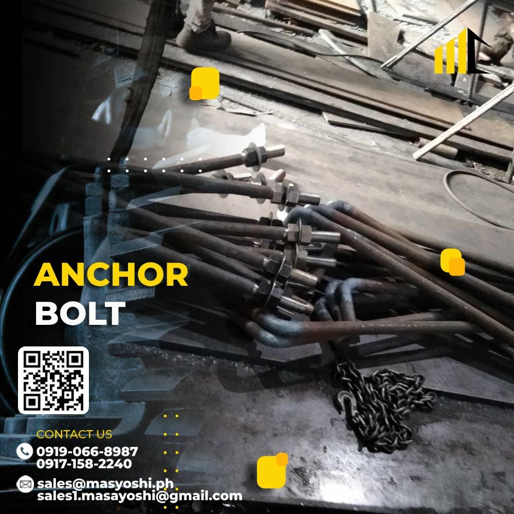 Anchor Bolt Embedded A325 16mm x 400mm 37, Commercial & Industrial ...