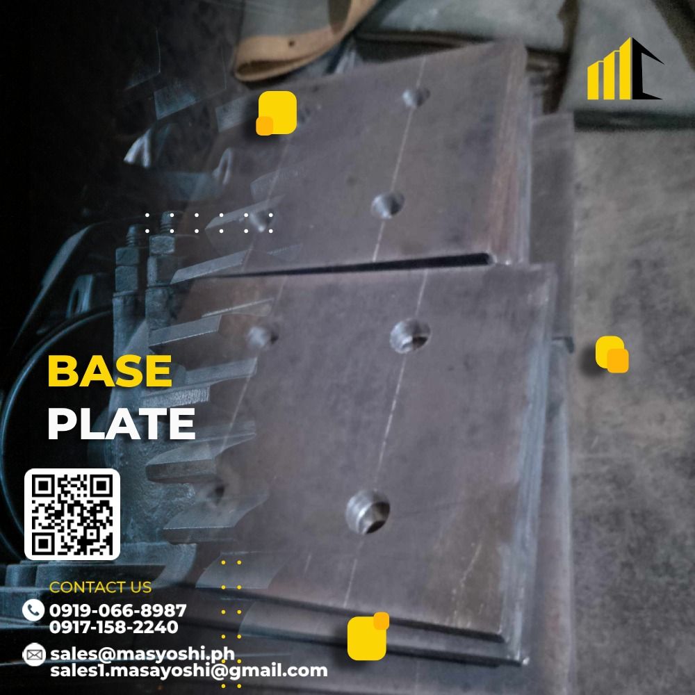 Base Plate 250mm x 250mm x 10mm thick x 4 holes (20mm), Commercial ...