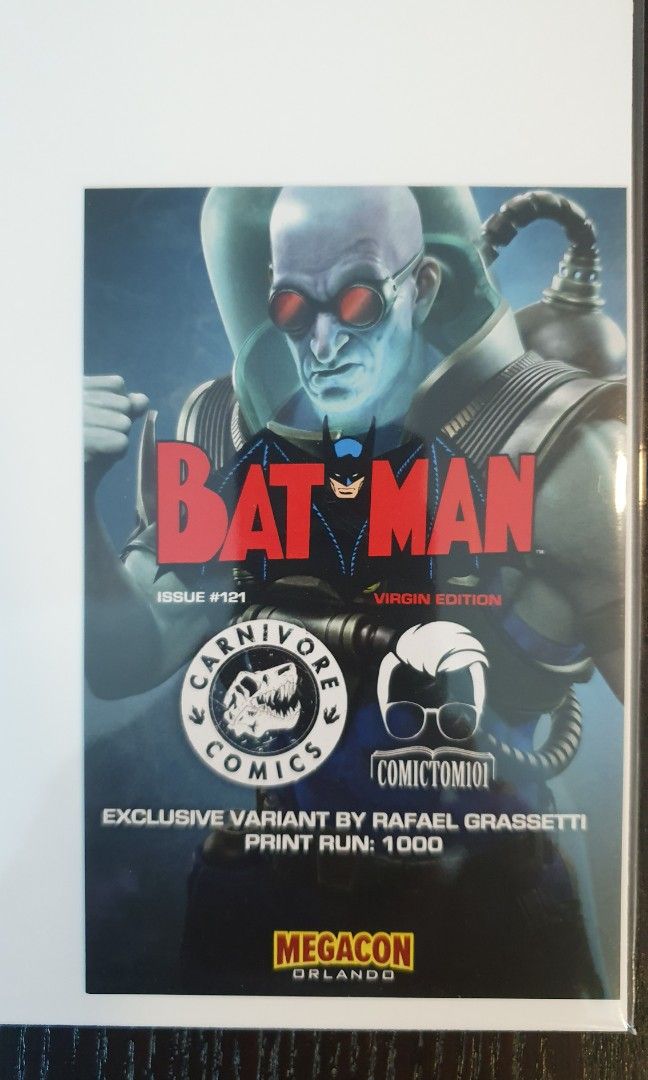 Batman #121 Rafael Grassetti Virgin Variant Exclusive Cover, MegaCon ...
