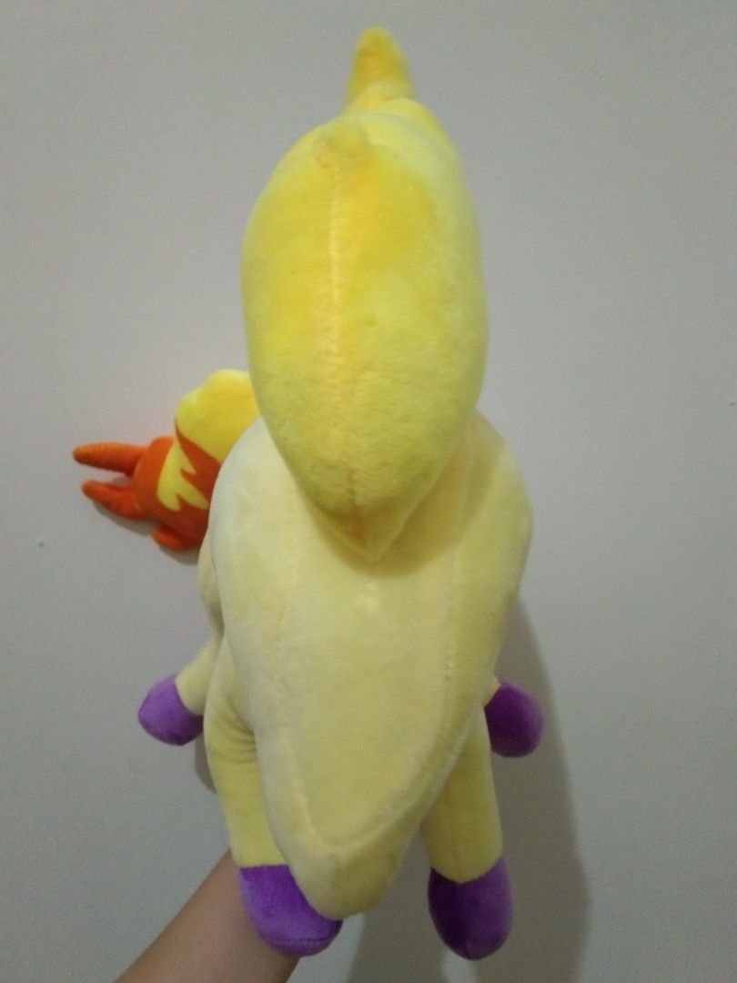 Big Pokemon Ponyta Fire Horse Flame Pony Plush Plushie Stuffed Toy 45 ...