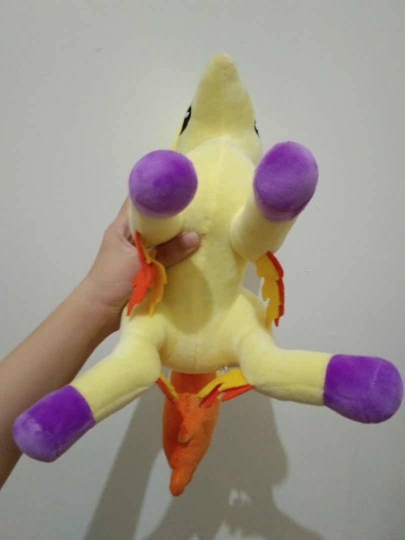 Big Pokemon Ponyta Fire Horse Flame Pony Plush Plushie Stuffed Toy 45 ...