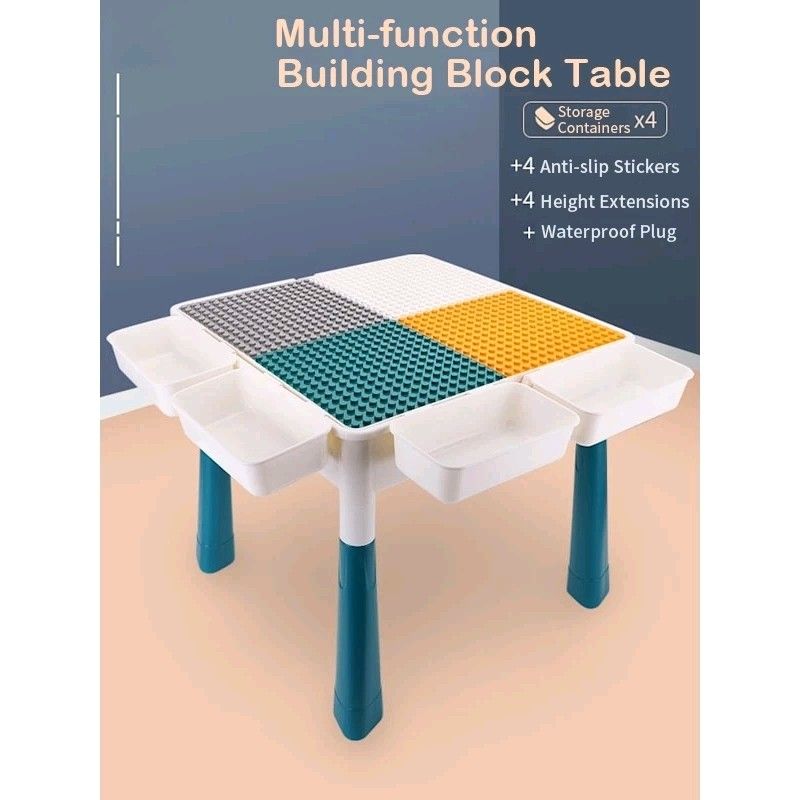 Building Blocks Activity Table Suitable for Lego, Hobbies & Toys, Toys ...