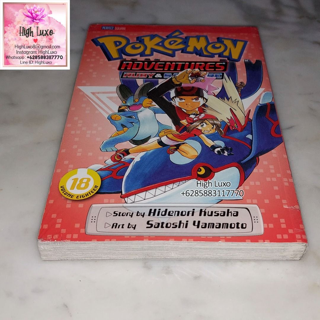 Buku Komik Pokemon Pokémon Adventures Ruby And Sapphire Vol 18 English ...