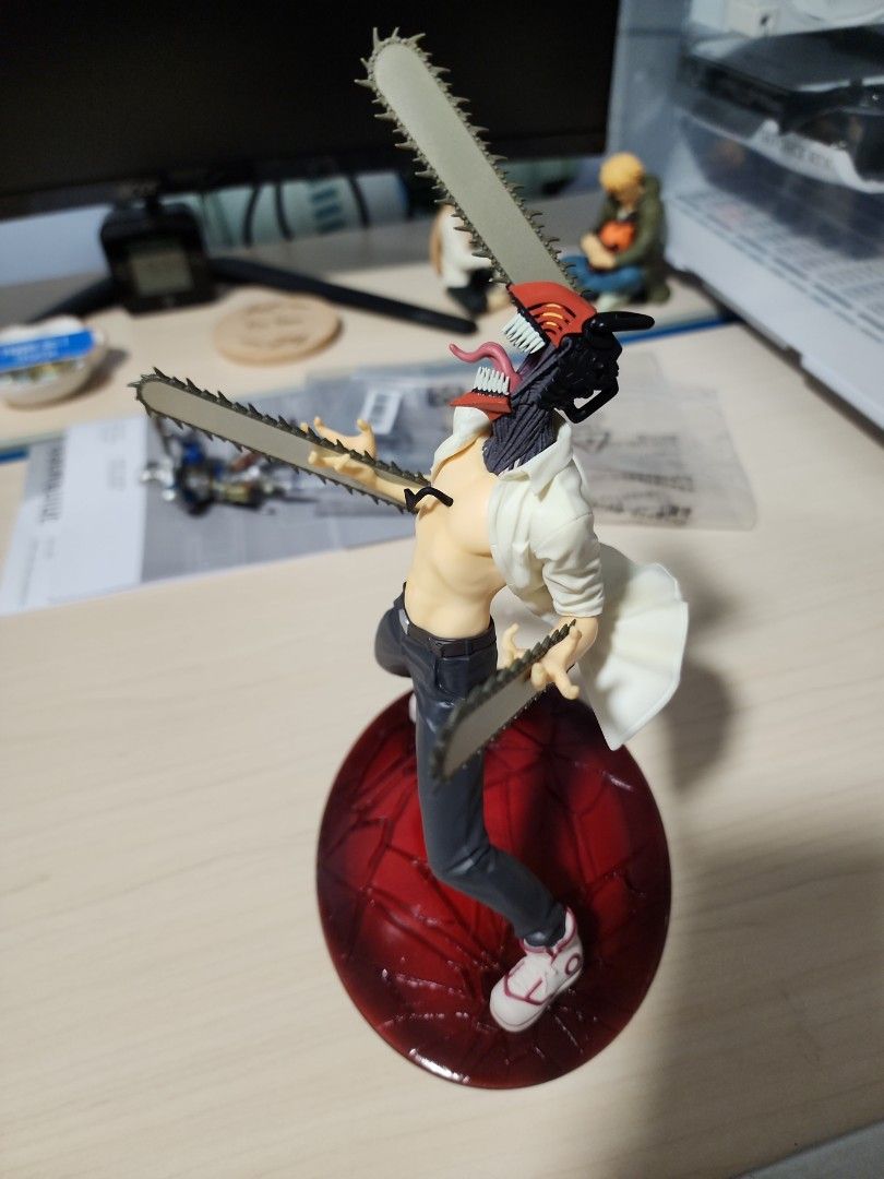CSM Chainsaw man figurine, Hobbies & Toys, Memorabilia & Collectibles ...