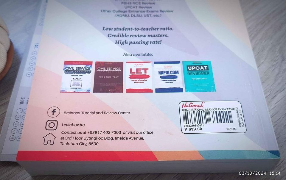 Civil Service Exam Reviewer (MOST RECOMMENDED) - NEWEST EDITION 2024 ...