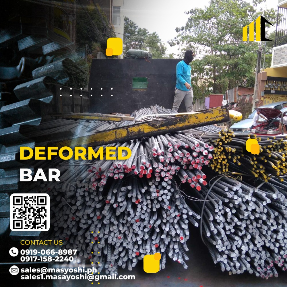Deformed bar G33 10mm x 6m / Rebar | RSB | Deform Bar | Reinforcement ...