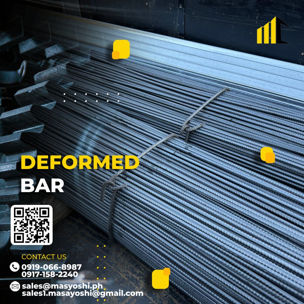 Deformed bar G33 10mm x 6m / Rebar | RSB | Deform Bar | Reinforcement ...