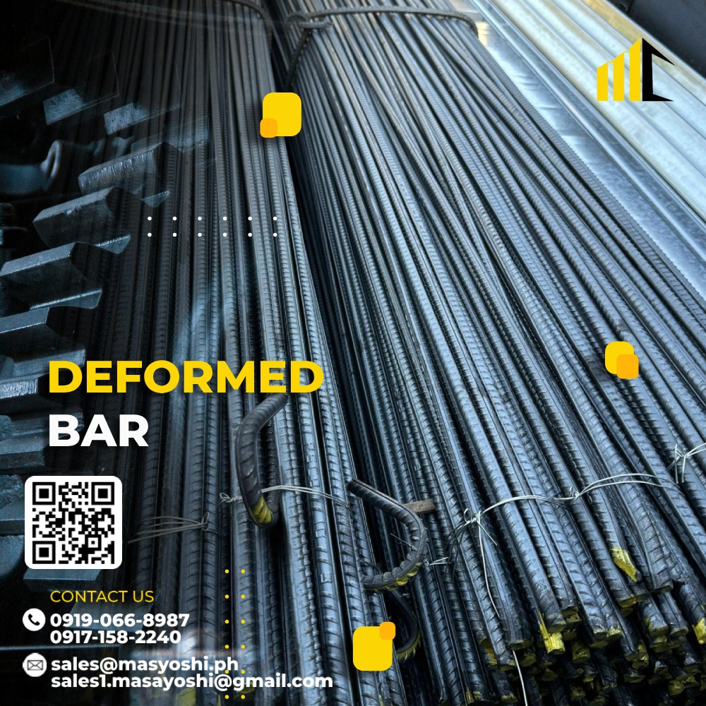 Deformed bar G33 10mm x 9m / Rebar | RSB | Deform Bar | Reinforcement ...