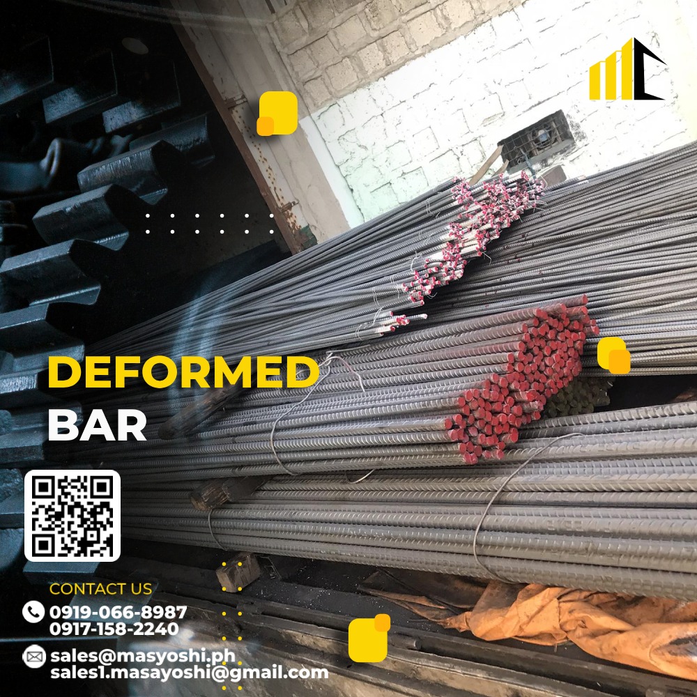 Deformed bar G33 12mm x 9m / Rebar | RSB | Deform Bar | Reinforcement ...