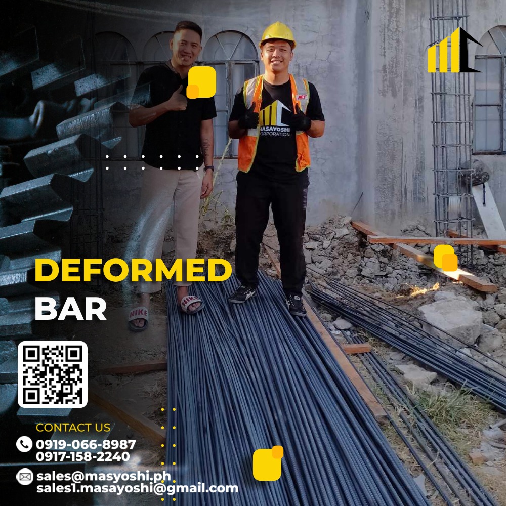 Deformed Bar Grade 40 10mm x 6M /Rebar | RSB | Deform Bar ...