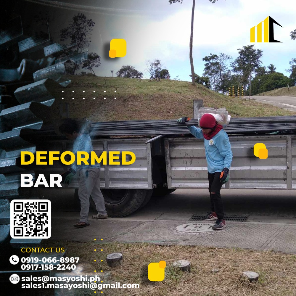 DEFORMED BAR RSB G33 10MM X 6M /Rebar | RSB | Deform Bar ...