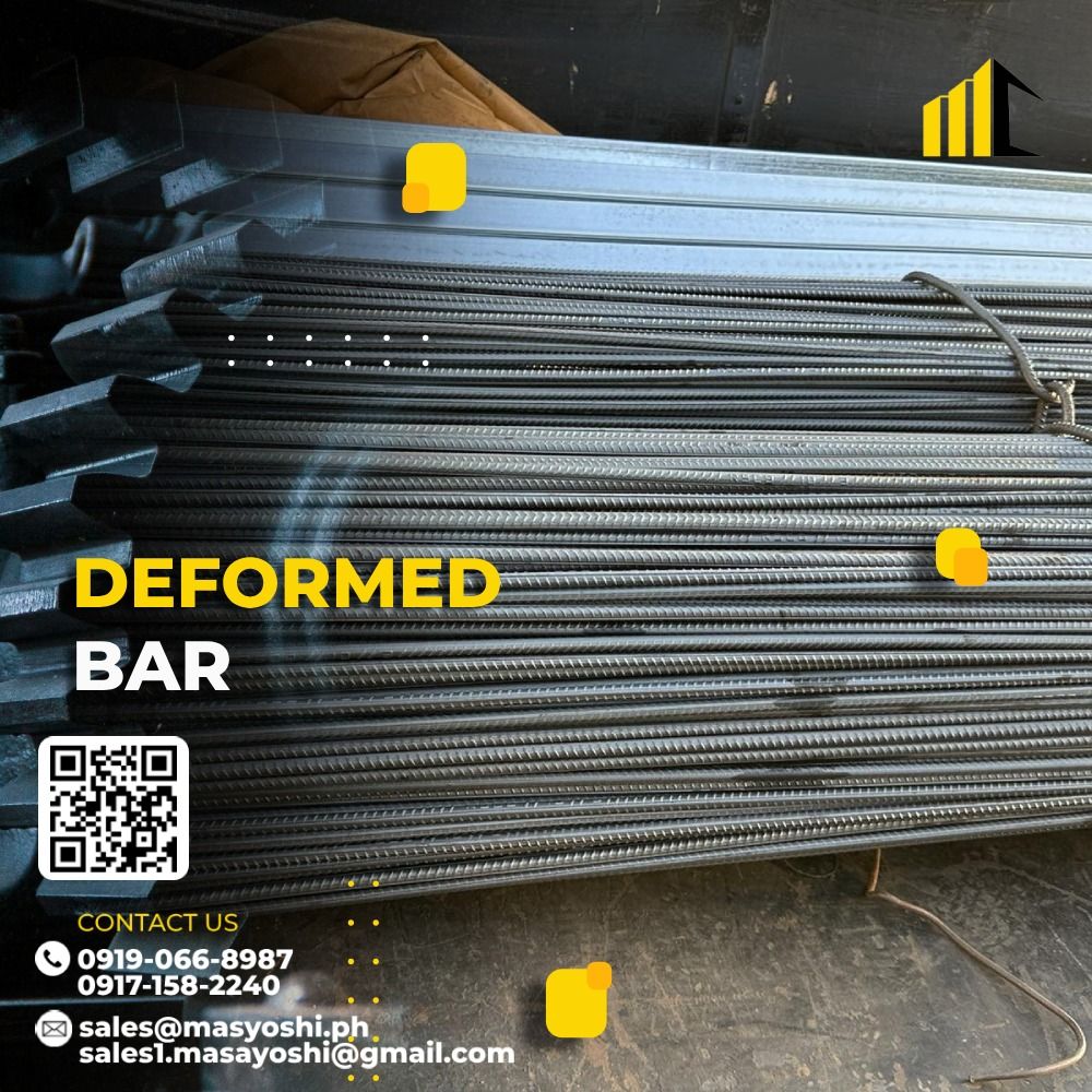 DEFORMED BAR RSB G33 10MM X 6M /Rebar | RSB | Deform Bar ...