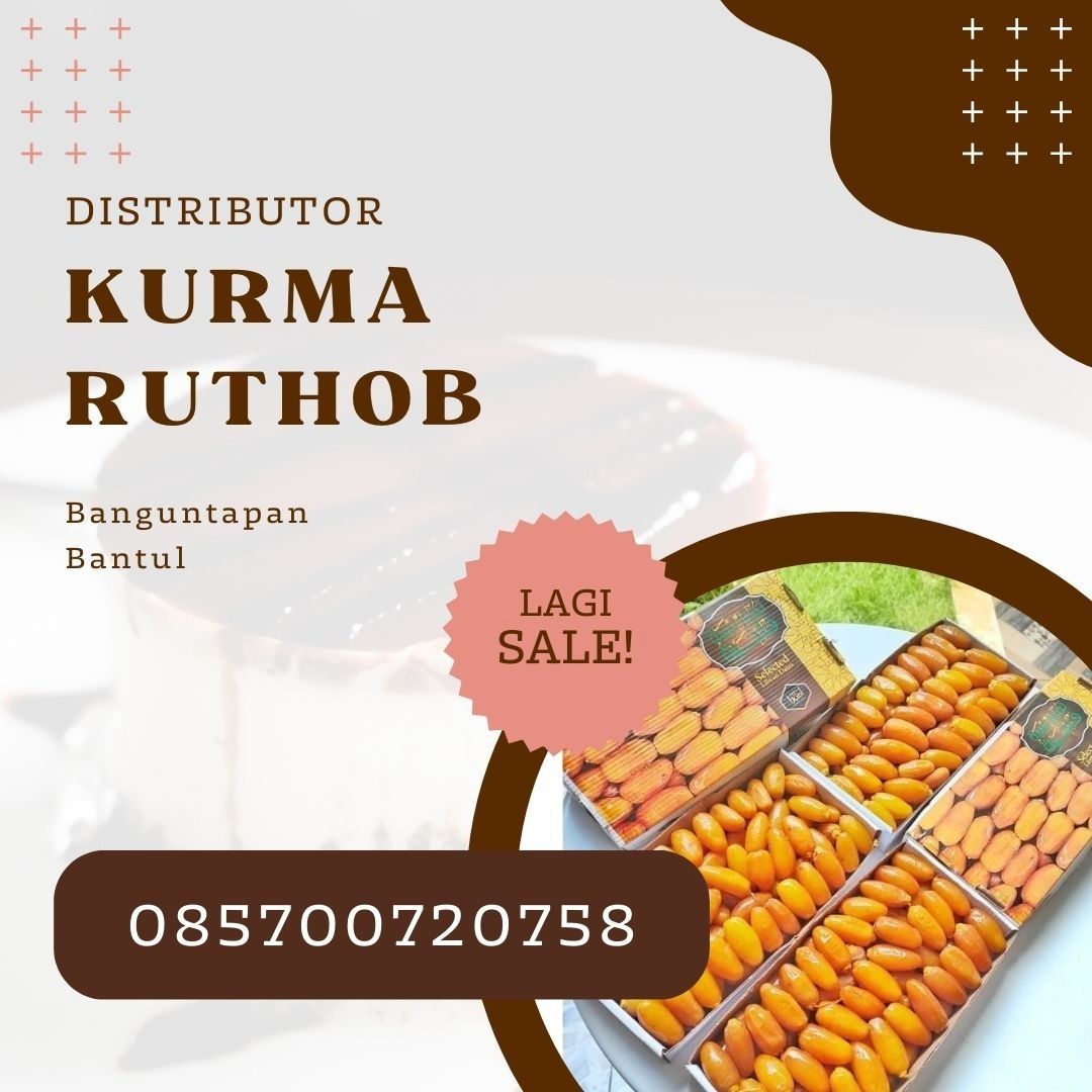 Distributor kurma Ruthob banguntapan Bantul, Makanan & Minuman, Snek di ...