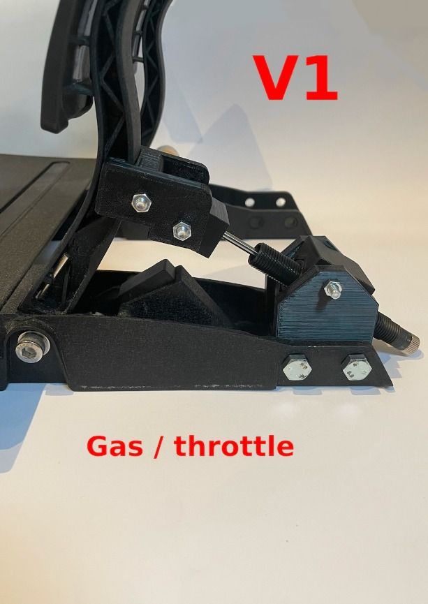 Fanatec Hydraulic Damper Pedal Performance kit | Gas and Clutch pedal ...