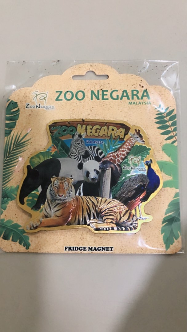 Fridge Magnet Zoo Negara, Furniture & Home Living, Home Decor, Other ...