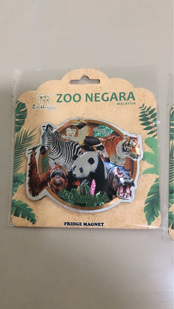 Fridge Magnet Zoo Negara, Furniture & Home Living, Home Decor, Other ...