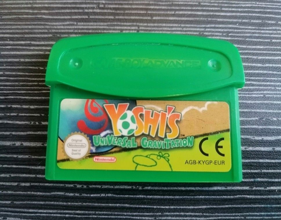 Gameboy advance game yoshis universal gravitation(original), Video ...