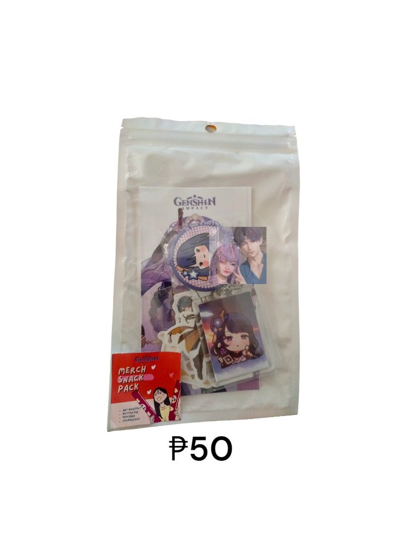 Genshin Impact Raiden Shogun fanmade merch, Hobbies & Toys, Memorabilia ...