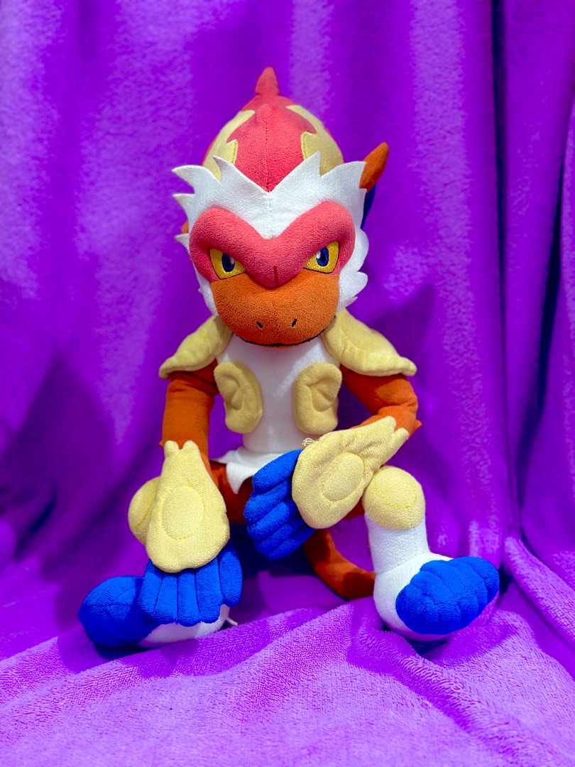 Infernape Pokemon Plush Takara Tomy, Hobbies & Toys, Toys & Games on ...