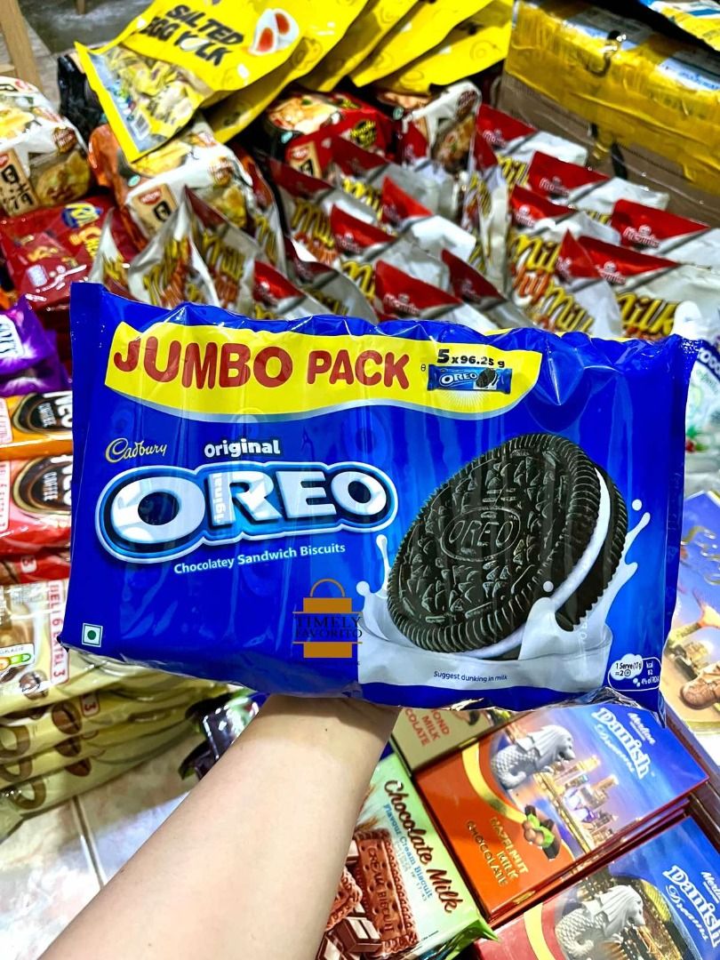 Jumbo Original Oreo Biscuits Imported From Singapore Food And Drinks