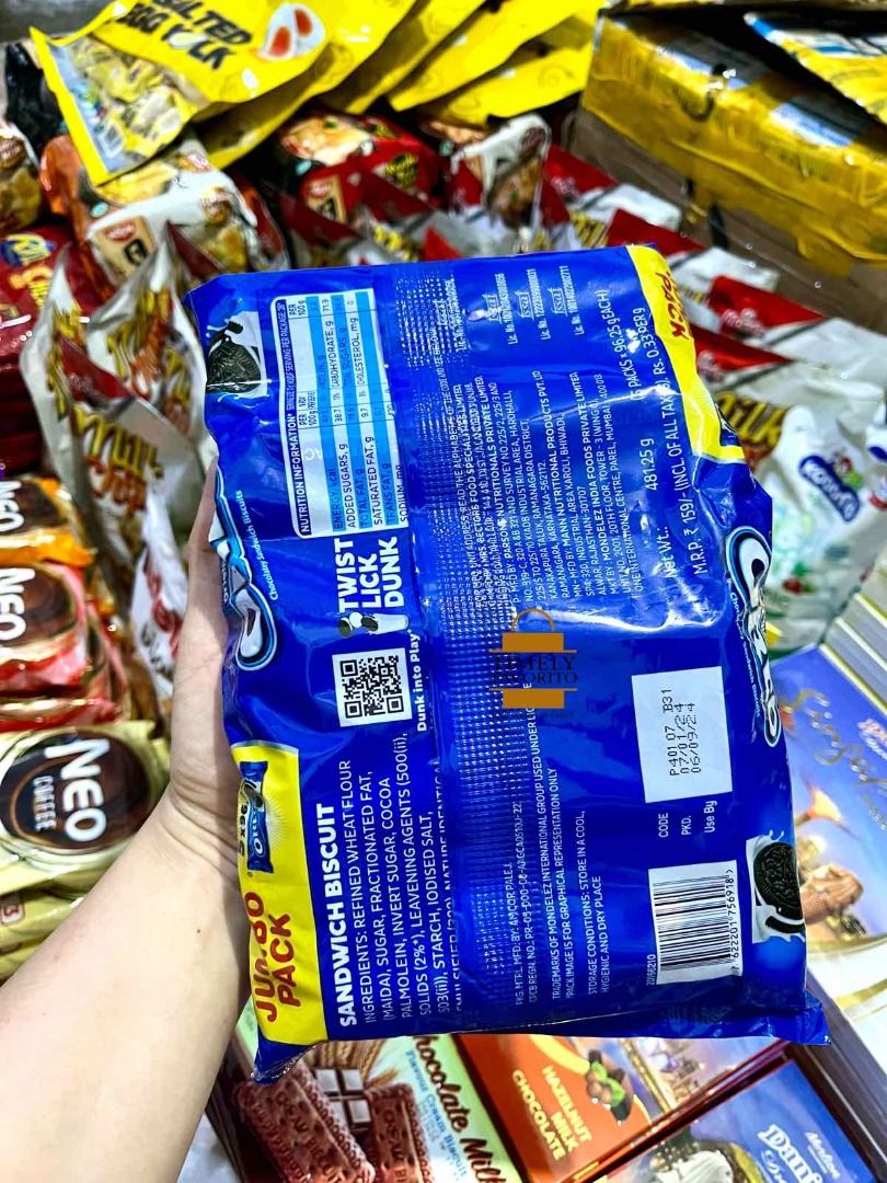 Jumbo Original Oreo Biscuits (IMPORTED FROM SINGAPORE), Food & Drinks ...